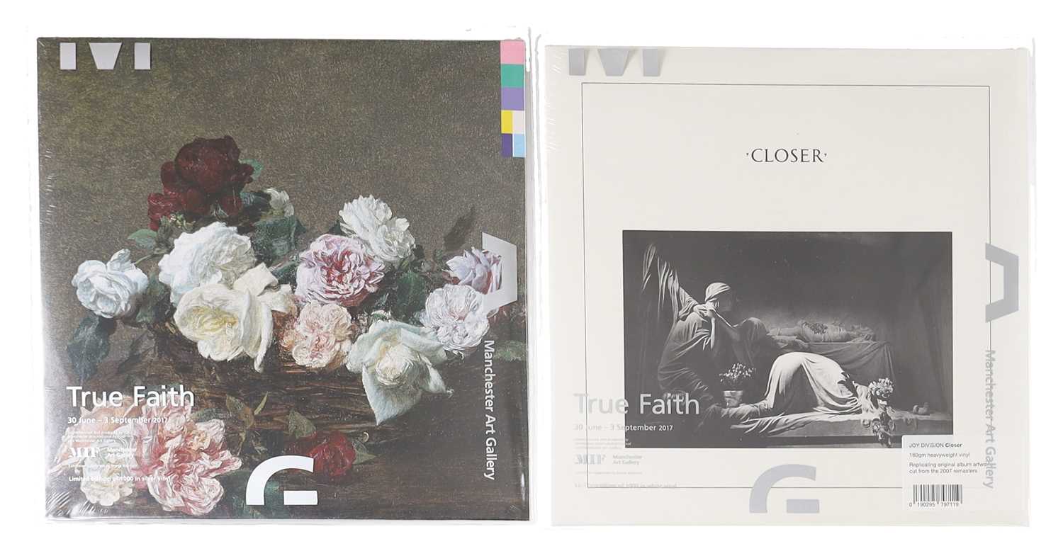 Lot 25 - JOY DIVISION & NEW ORDER LPS - MANCHESTER ART